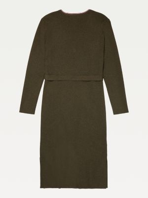 Robe Henley Adaptive Vert Tommy Hilfiger