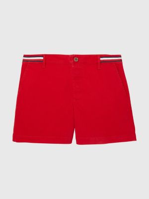 Adaptive Stripe Shorts Red Tommy Hilfiger