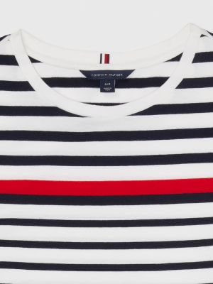 Adaptive Global Stripe Mini Dress Multi Tommy Hilfiger
