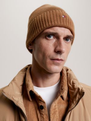 Essential Flag Beanie Brown Tommy Hilfiger