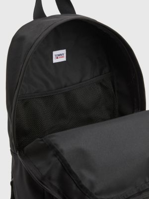 Essential Rugzak Met Mesh Vak Zwart Tommy Hilfiger