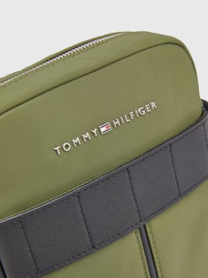 Borsa Reporter Elevated Piccola Verde Tommy Hilfiger