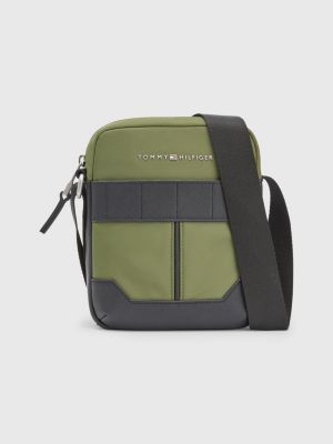 Borsa Reporter Elevated Piccola Verde Tommy Hilfiger