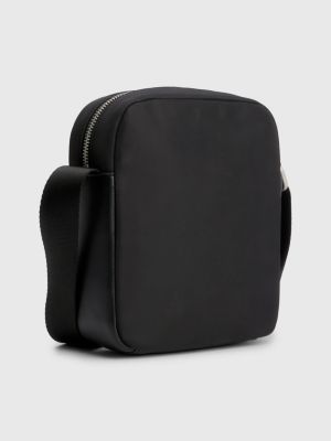 Borsa Reporter Piccola In Tessuto Repreve® Nero Tommy Hilfiger