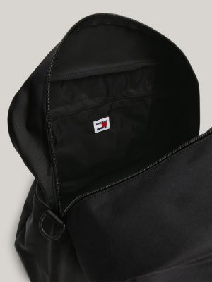 Essential Medium Badge Duffel Bag Black Tommy Hilfiger