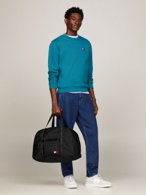 Essential Medium Badge Duffel Bag Black Tommy Hilfiger
