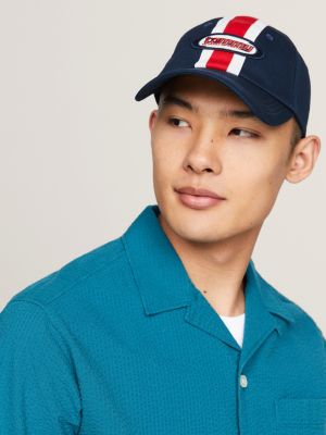 Prep Logo Patch Baseball Cap Blue Tommy Hilfiger