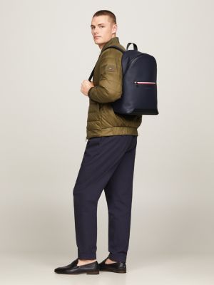 Essential Signature Small Dome Backpack Blue Tommy Hilfiger