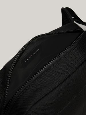 Repeat Logo Strap Crossover Bag Black Tommy Hilfiger