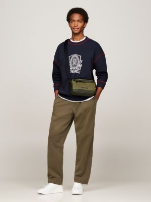 Hilfiger Monotype Logo Camera Bag Green Tommy Hilfiger