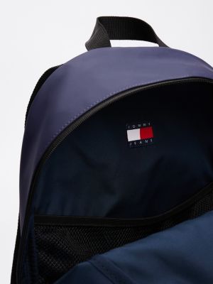 Essential kuppelformiger Logo Rucksack Blau Tommy Hilfiger