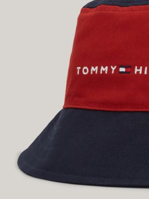 Kids Essential Color Block-Fischerhut | Rot | Tommy Hilfiger