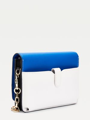 Kleine Crossbody Tasche Mit Color Block Blau Tommy Hilfiger
