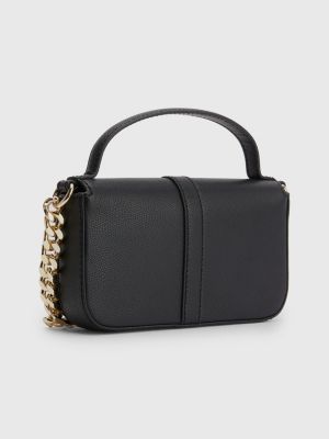 Borsa Con Tracolla A Catenella Nero Tommy Hilfiger