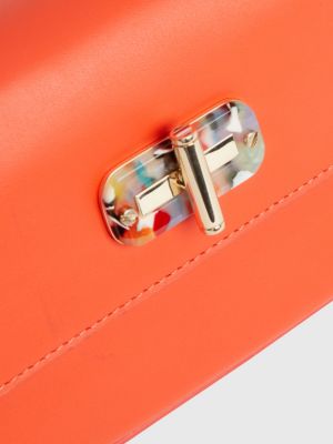 Small Leather Turn Lock Bag | atelier-yuwa.ciao.jp