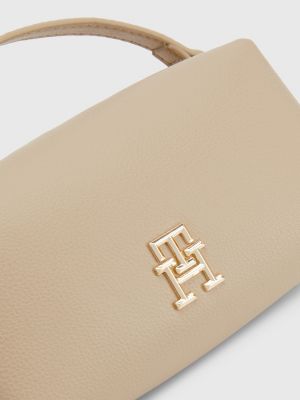 Small Monogram Crossover Bag Beige Tommy Hilfiger