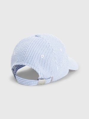 Iconic Prep Stripe Baseball Cap | BLUE | Tommy Hilfiger
