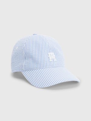 Iconic Prep Stripe Baseball Cap | BLUE | Tommy Hilfiger