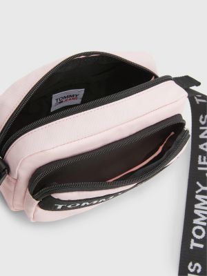 Essential Logo Strap Crossover Bag Pink Tommy Hilfiger