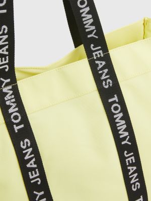 Essential Repeat Logo Strap Tote Green Tommy Hilfiger