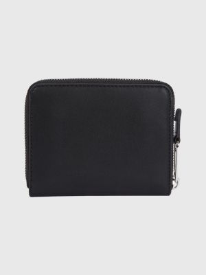 Small Zip Around Wallet Black Tommy Hilfiger