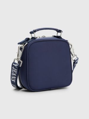 Borsa A Tracolla Heritage Blu Tommy Hilfiger