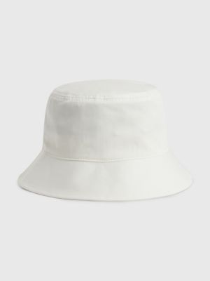 Fischerhut Mit Aufgestickter Flag Weiß Tommy Hilfiger