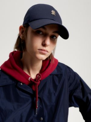 Casquette Th Monogram Bleu Tommy Hilfiger