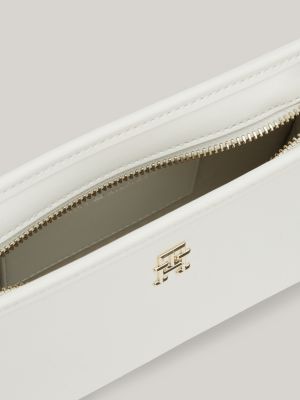 Hilfiger Monotype Crossbody Tasche Weiß Tommy Hilfiger