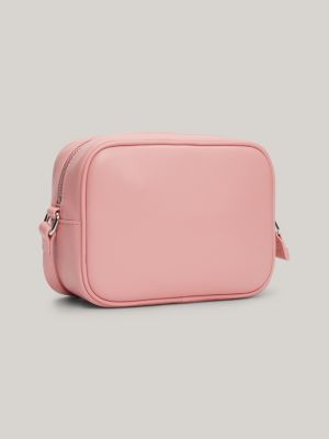 Essential Embossed Logo Camera Bag | Pink | Tommy Hilfiger