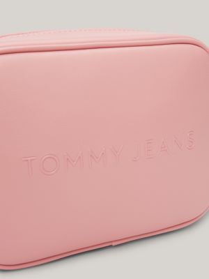Essential Embossed Logo Camera Bag | Pink | Tommy Hilfiger