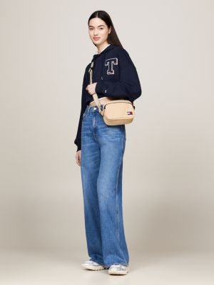 Essential Logo Crossover Bag Beige Tommy Hilfiger