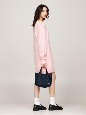 Essential Repeat Logo Tote Blue Tommy Hilfiger
