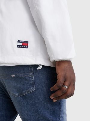 Plus Chicago Windbreaker Jacket White Tommy Hilfiger