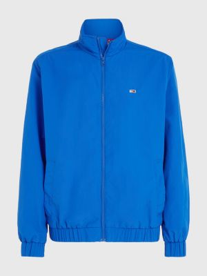 Essential Flag Patch Jacket Blue Tommy Hilfiger