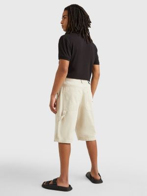 Aiden Baggy Fit Carpenter Shorts Beige Tommy Hilfiger
