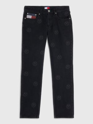 Jean droit Ryan noir Tommy Jeans x Smiley® | DENIM | Tommy Hilfiger