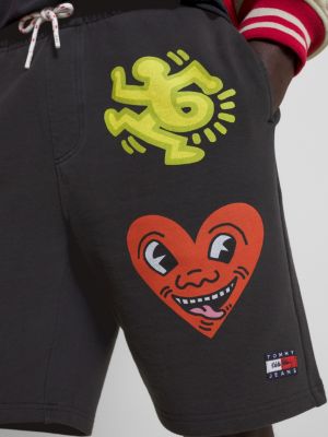 Tommy X Keith Haring Dual Gender Shorts Black Tommy Hilfiger