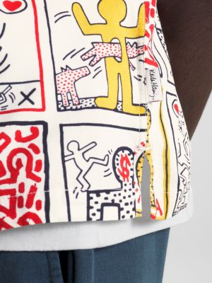 Tommy X Keith Haring One Man Show Print Dual Gender Relaxed Short
