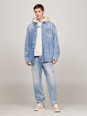 Sobrecamisa Aiden Vaquera De Corte Oversize Denim Tommy Hilfiger