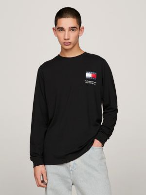 2er Pack Slim Fit Langarmshirts Beige Tommy Hilfiger