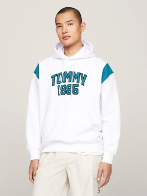 White Hoodies for Men | Tommy Hilfiger® UK