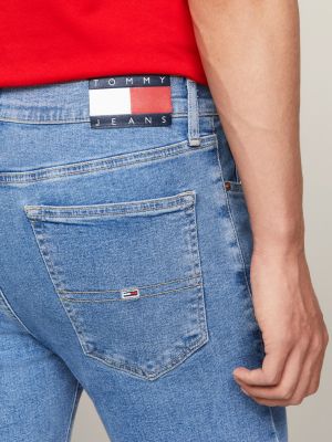 Simon Skinny Jeans mit Light-Wash | Blau | Tommy Hilfiger