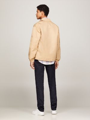 Badge Coach Jacket | Beige | Tommy Hilfiger