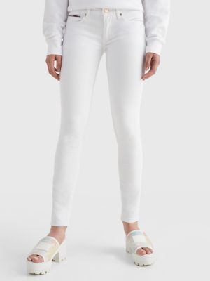 Sophie Low Rise Skinny White Jeans | DENIM | Tommy Hilfiger