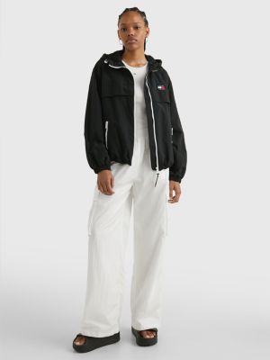Chicago Windjacke Mit Badge Schwarz Tommy Hilfiger