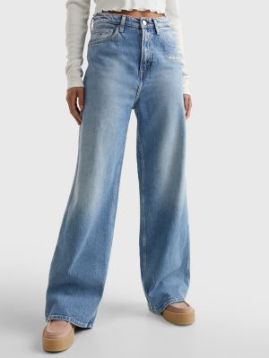 Claire High Rise Wide Jeans | DENIM | Tommy Hilfiger