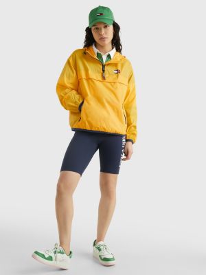 Packable Popover Chicago Windbreaker Yellow Tommy Hilfiger