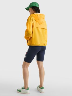 Packable Popover Chicago Windbreaker Yellow Tommy Hilfiger
