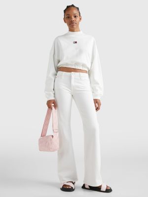 Sophie Low Rise Flared White Jeans | DENIM | Tommy Hilfiger